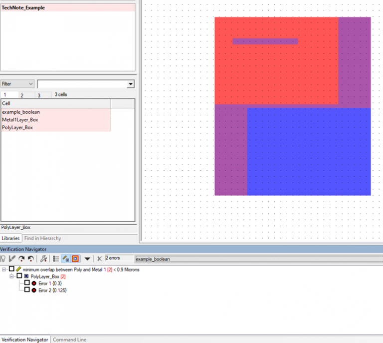 Setting up complex rules with Standard DRC | EDA Solutions